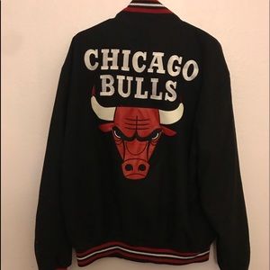 Jackets & Coats | Mens Reversible Chicago Bulls Varsity Jacket | Poshmark